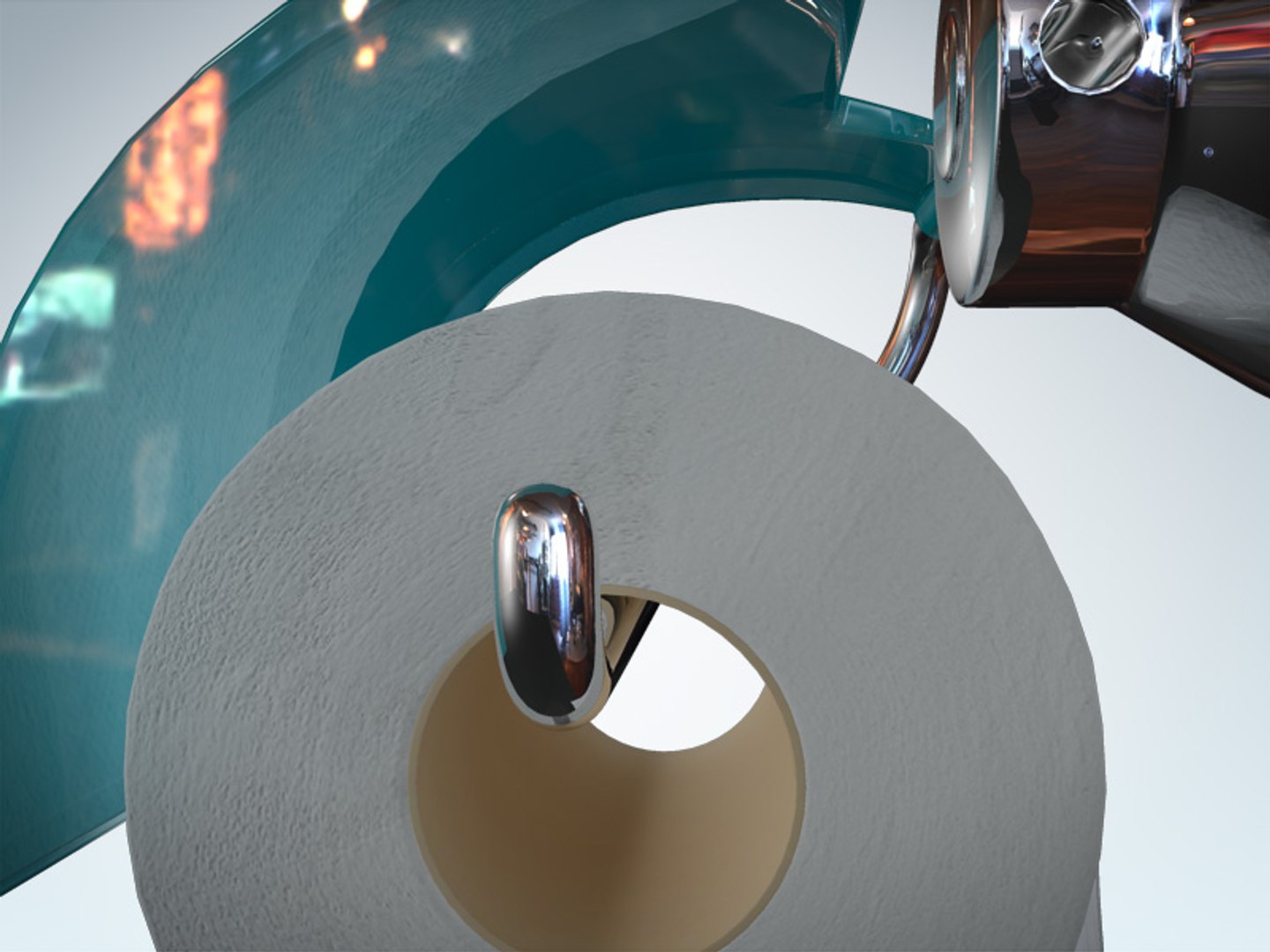 Toilet Paper 3d Model