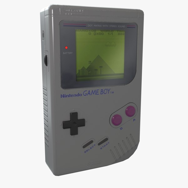 Game Boy 3D Models for Download | TurboSquid