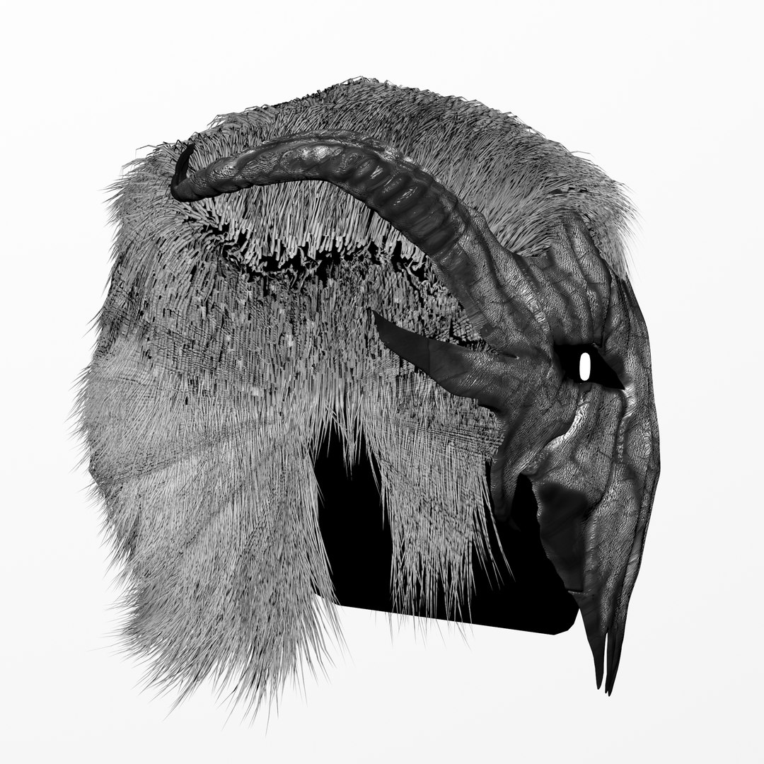 3D Demon Mask - TurboSquid 1480732