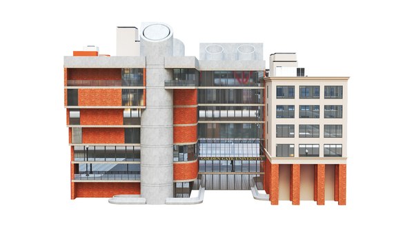 modelo 3d Building 536 Mission steet New York USA - TurboSquid 2080373