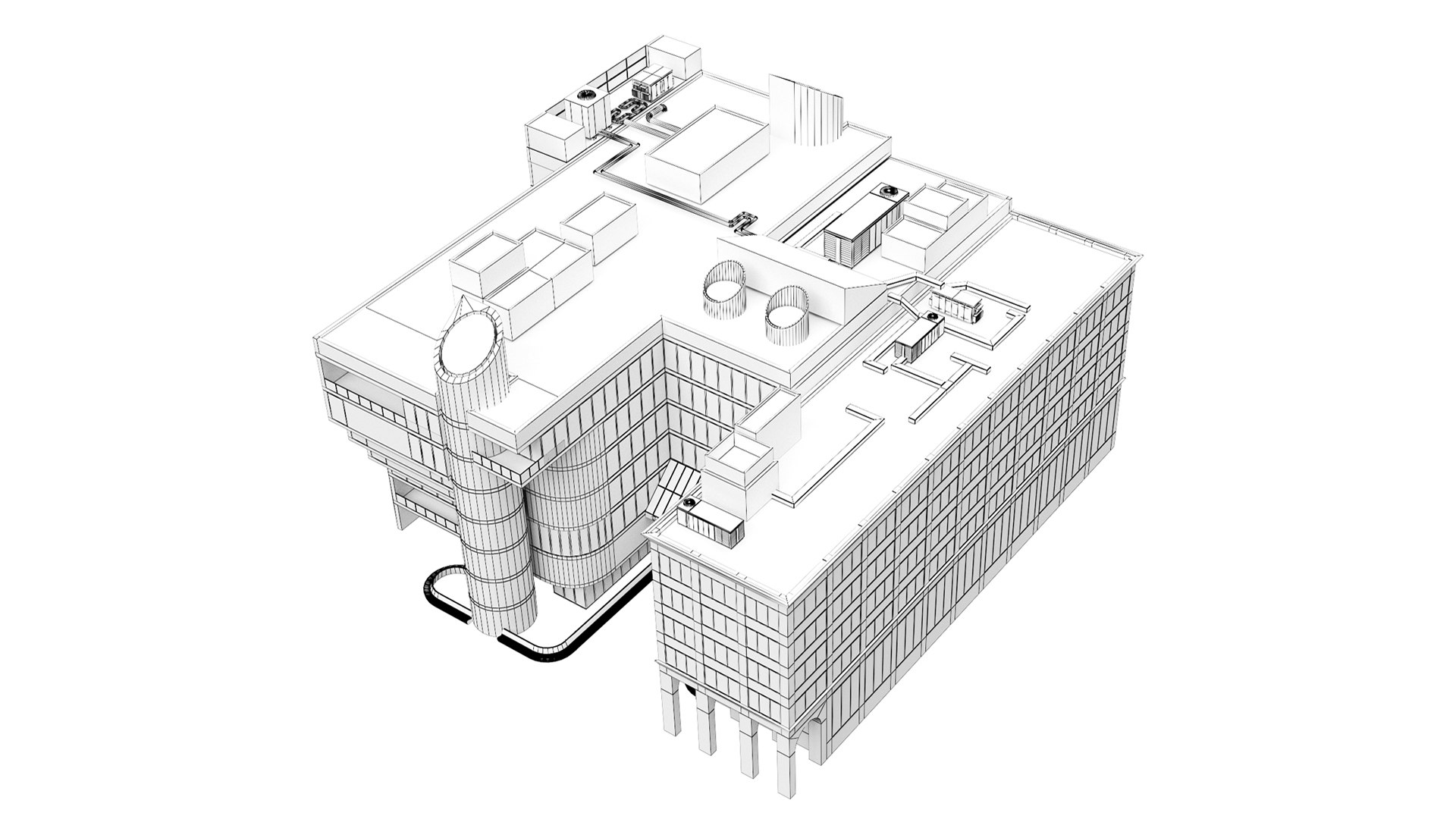 3D Building 536 Mission steet New York USA - TurboSquid 2080373