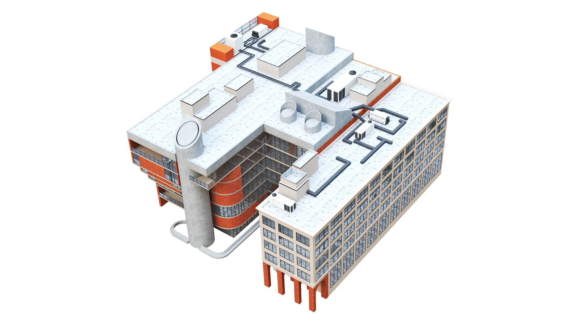 3D Building 536 Mission steet New York USA - TurboSquid 2080373