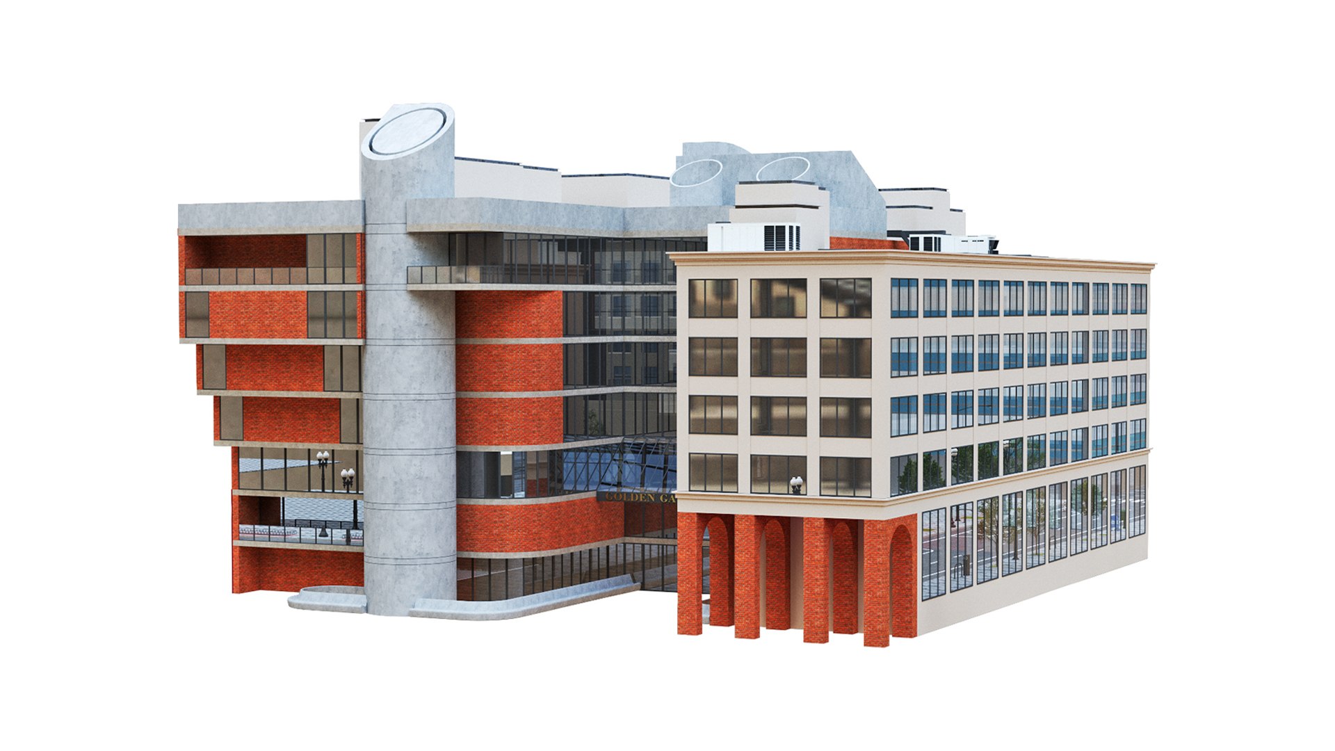 3D Building 536 Mission steet New York USA - TurboSquid 2080373