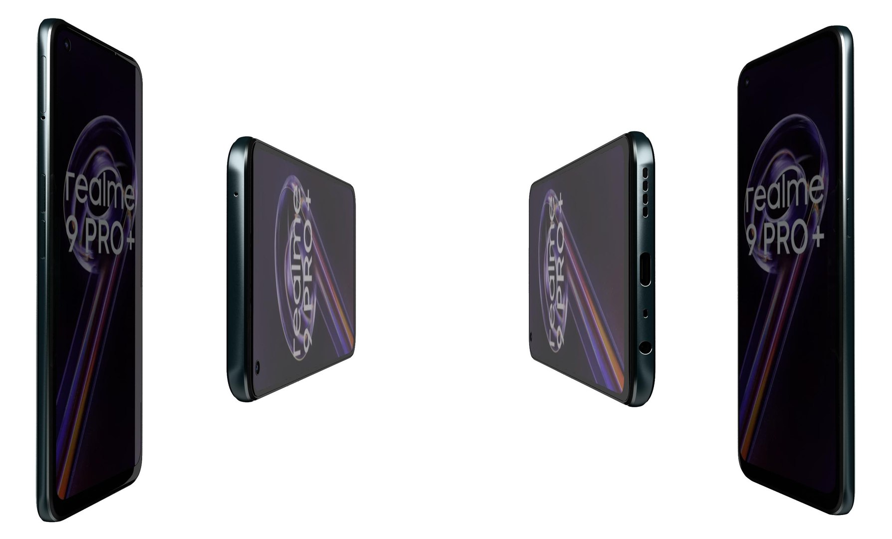 3D Realme 9 Pro Plus Green Model - TurboSquid 1933080