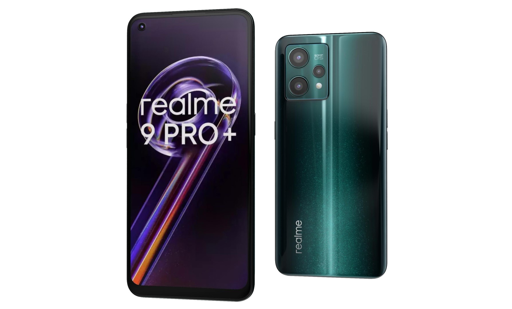 3D Realme 9 Pro Plus Green Model - TurboSquid 1933080