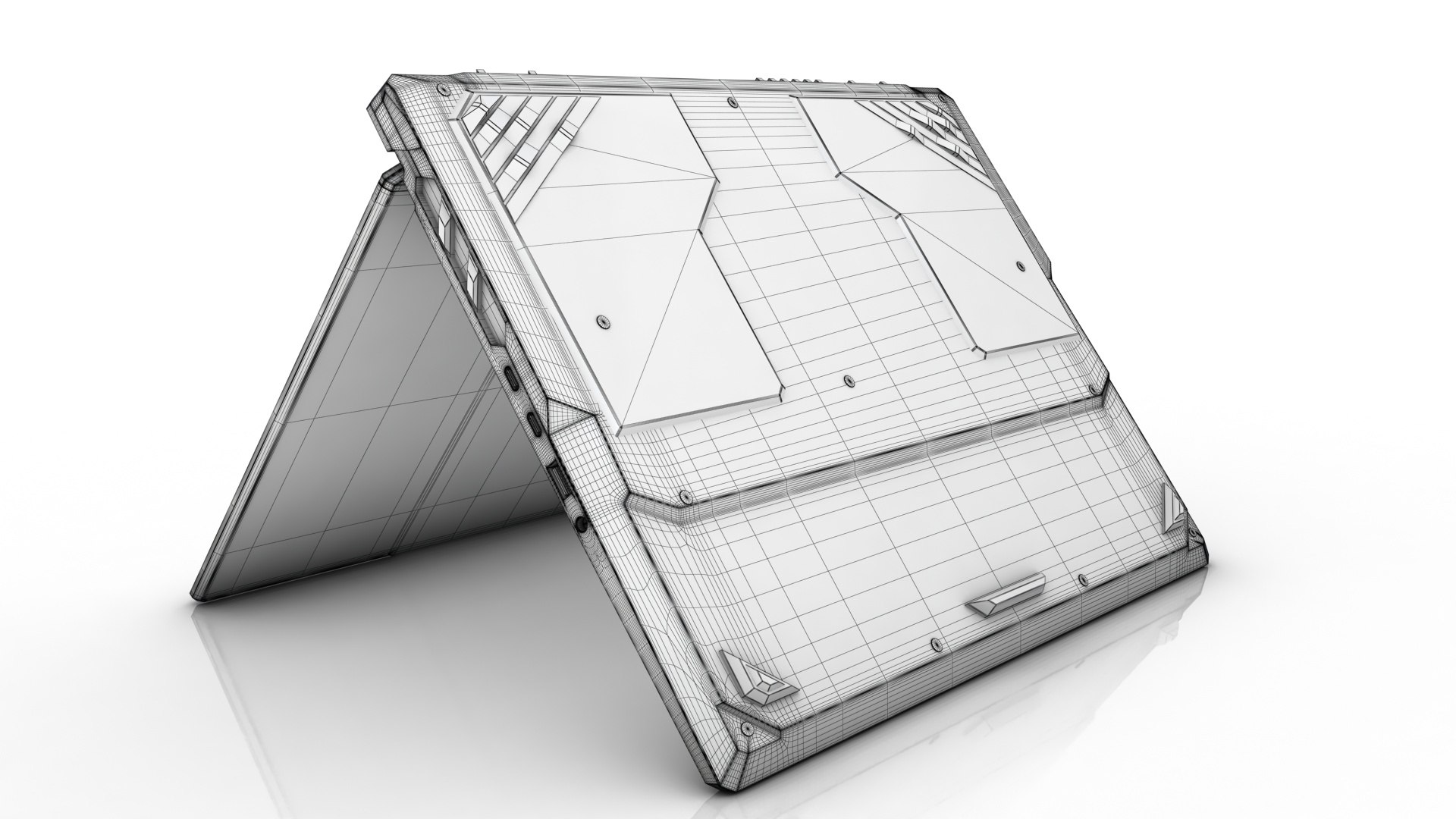 MSI Raider 18 HX A14V 3D Model - TurboSquid 2320753