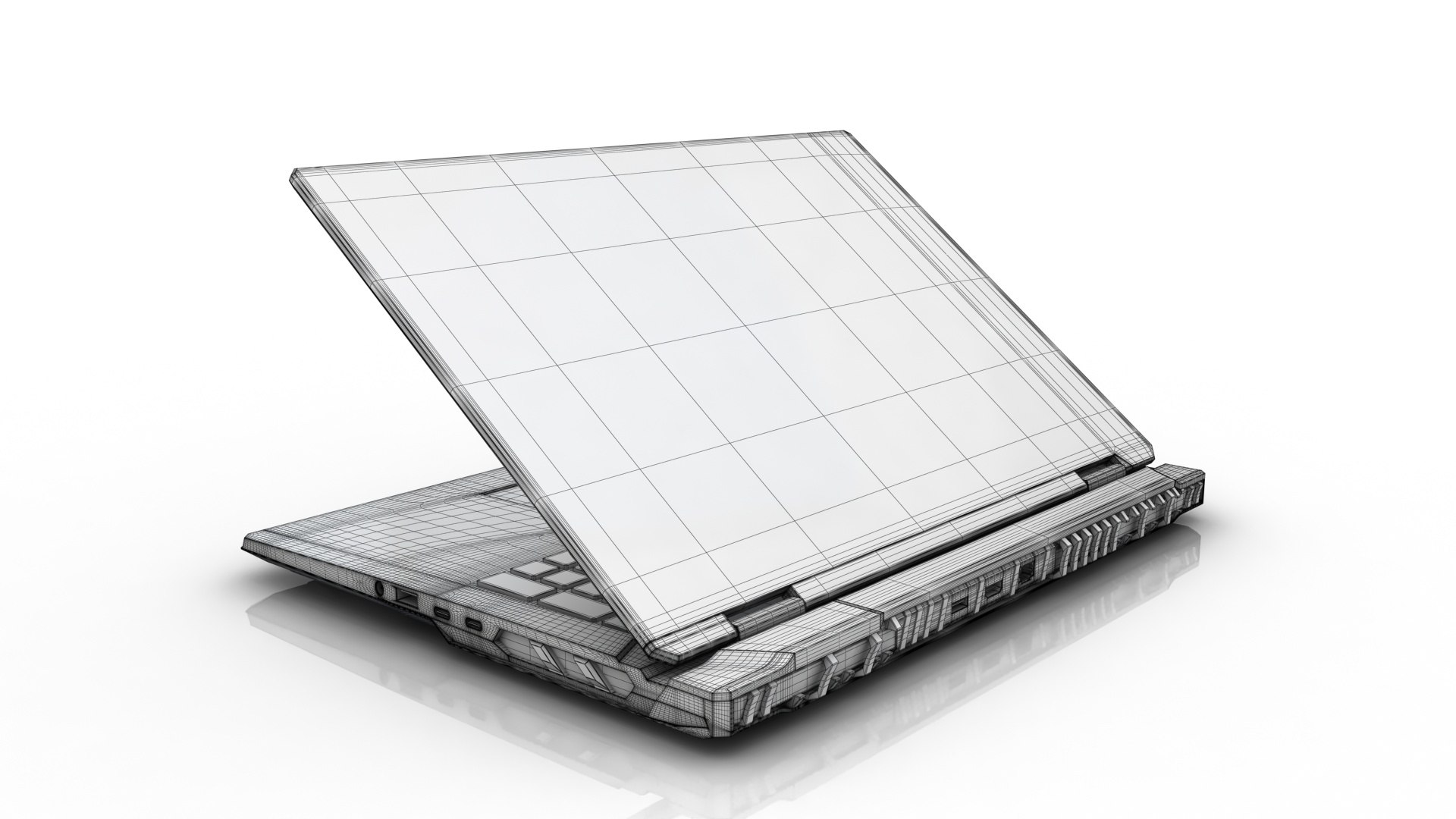 MSI Raider 18 HX A14V 3D Model - TurboSquid 2320753