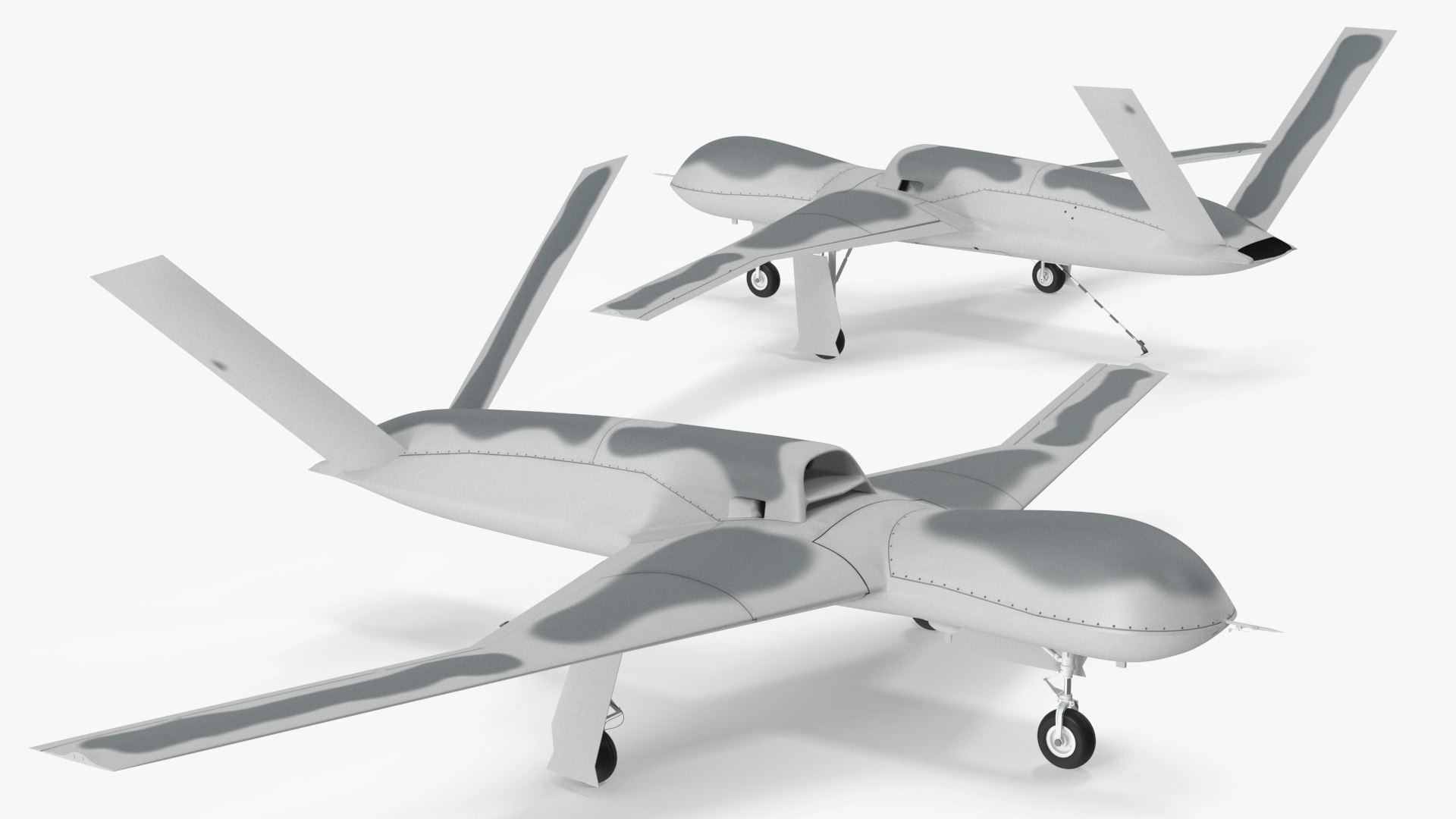 3D General Atomics Avenger Drone Rigged - TurboSquid 2215362
