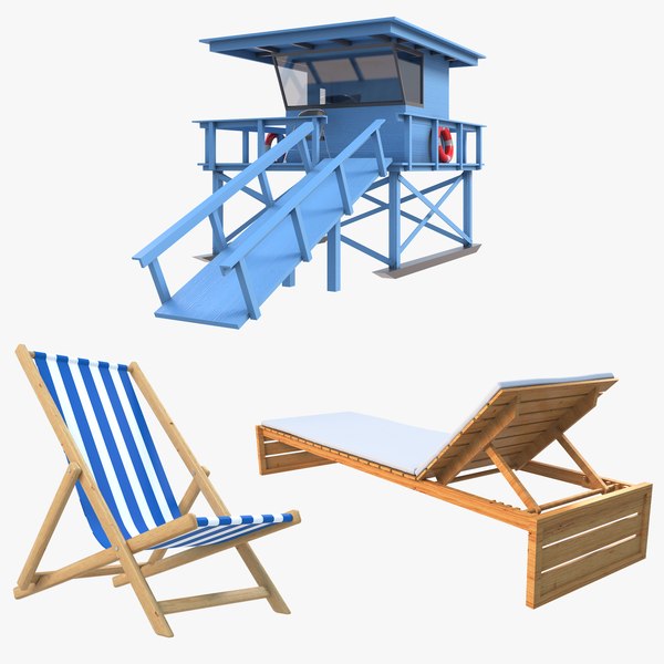 Lifeguard Station 3D Models for Download | TurboSquid