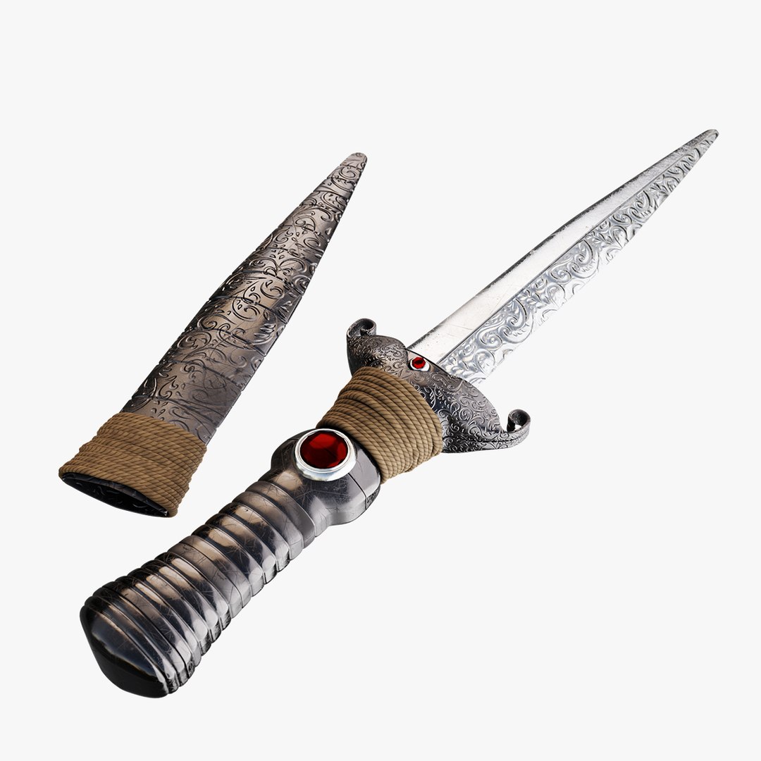 3D Dagger Sword - TurboSquid 1908301