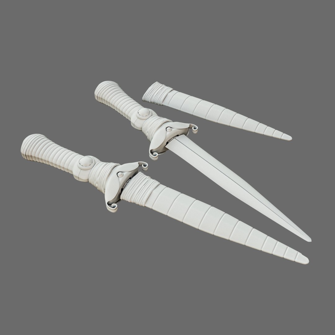 3D Dagger Sword - TurboSquid 1908301