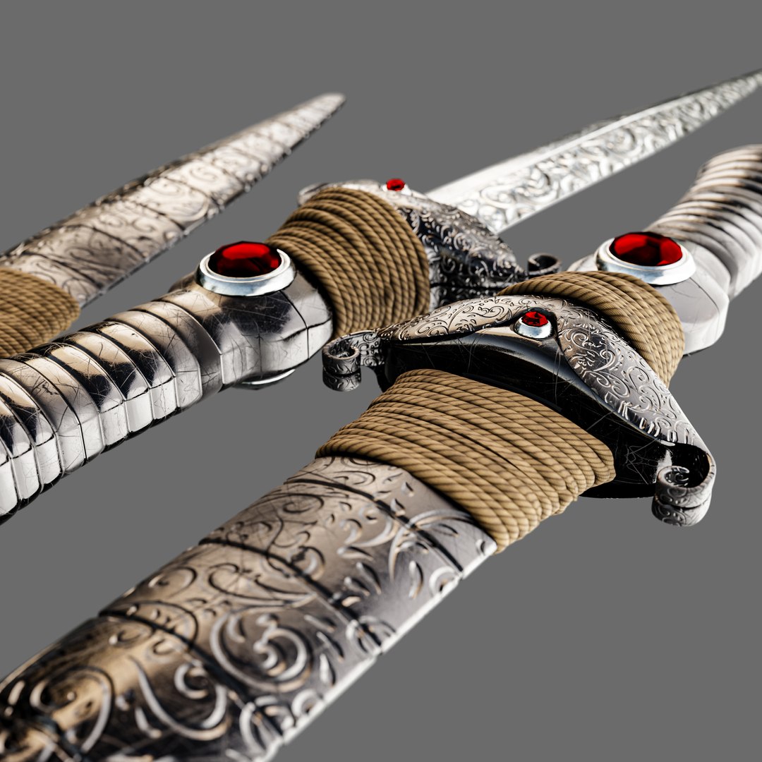 3D Dagger Sword - TurboSquid 1908301