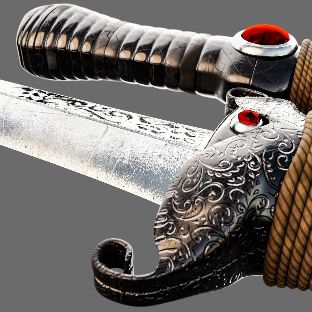 3D Dagger Sword - TurboSquid 1908301
