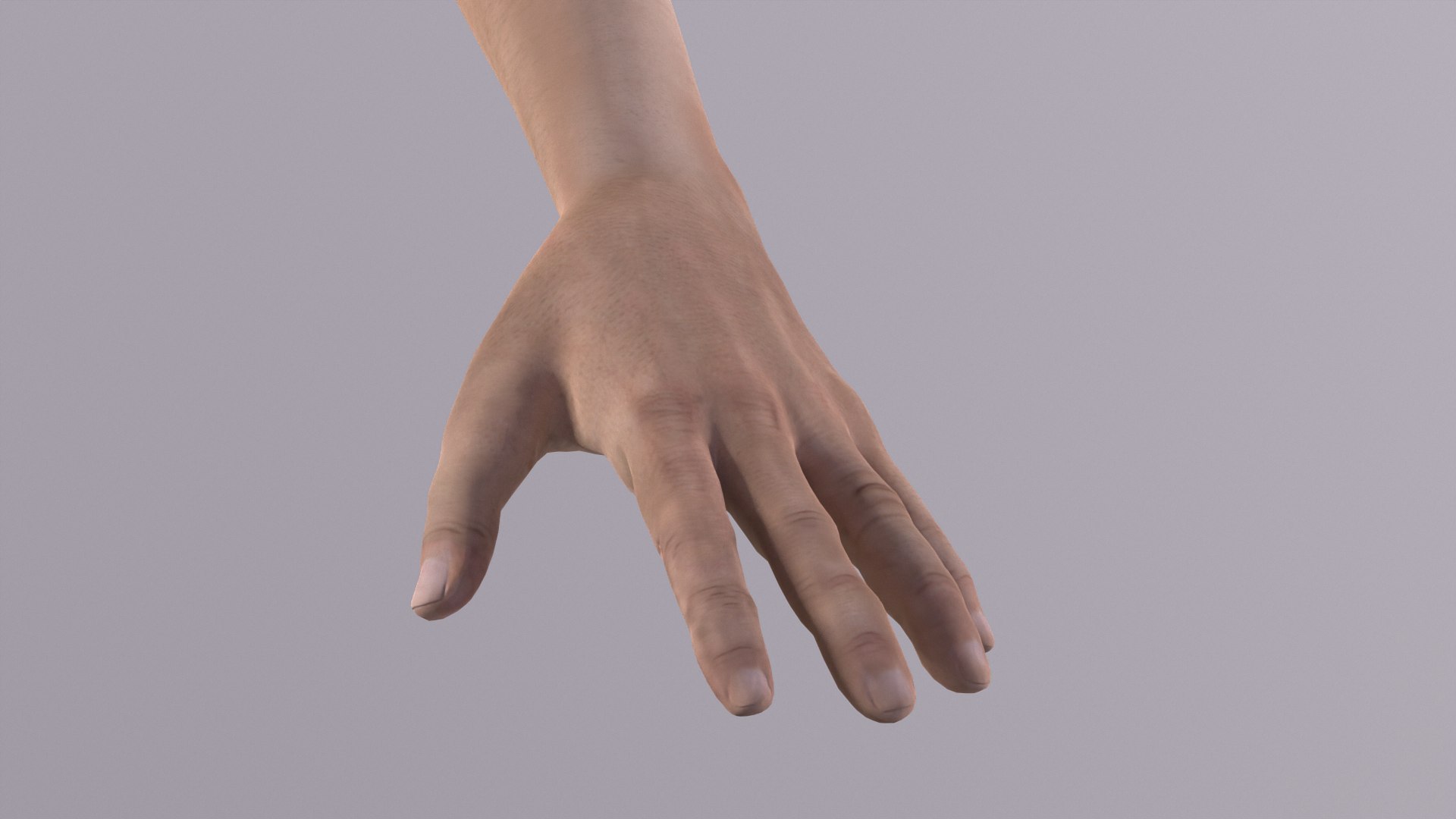 3D Model Male Hand Model With UV And Textures - TurboSquid 2391114