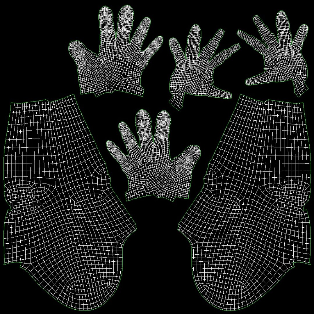 3D Model Male Hand Model With UV And Textures - TurboSquid 2391114