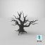 3D Spooky Old Twisted Tree Winter Model - TurboSquid 1549688