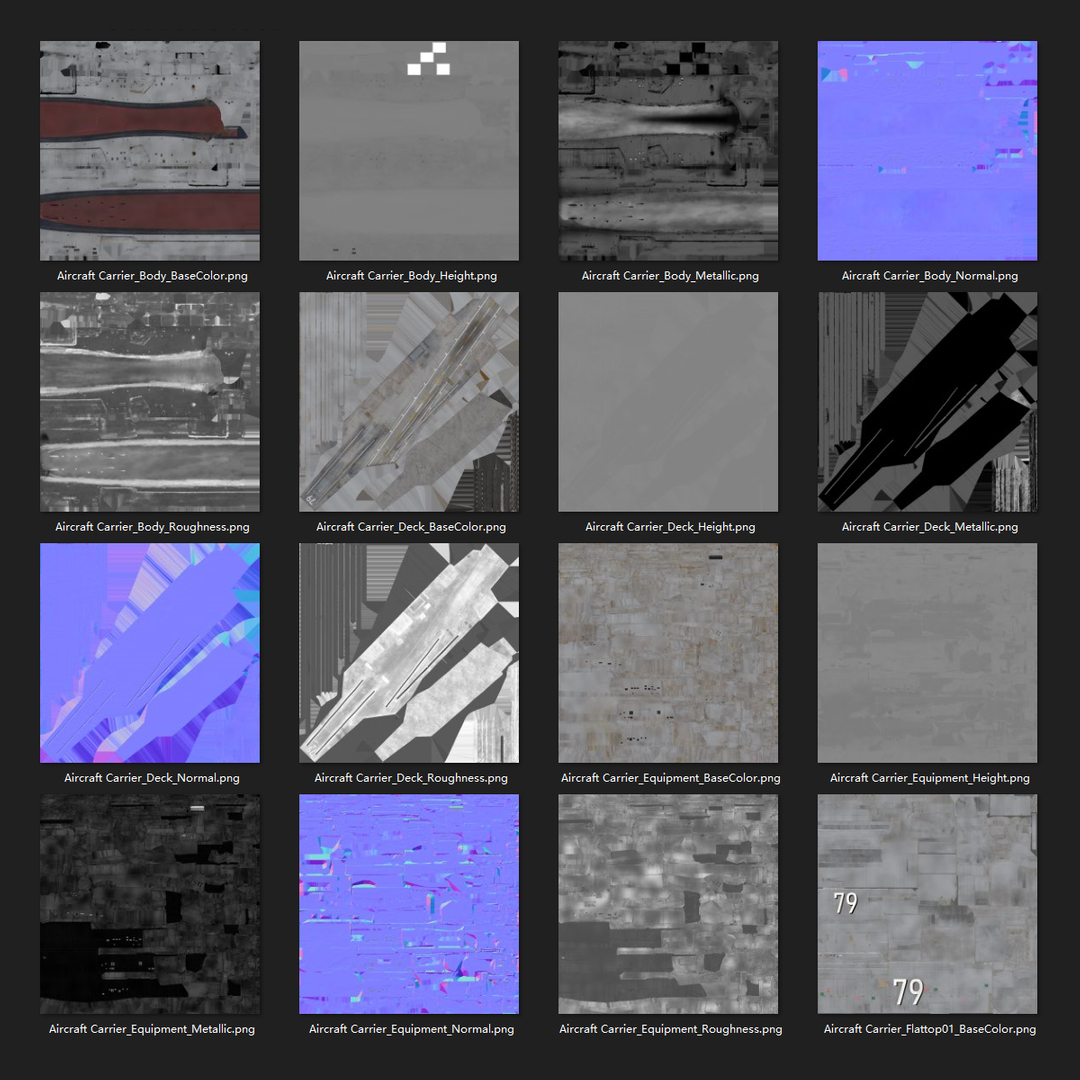 Aircraft carrier 3D model - TurboSquid 1566084