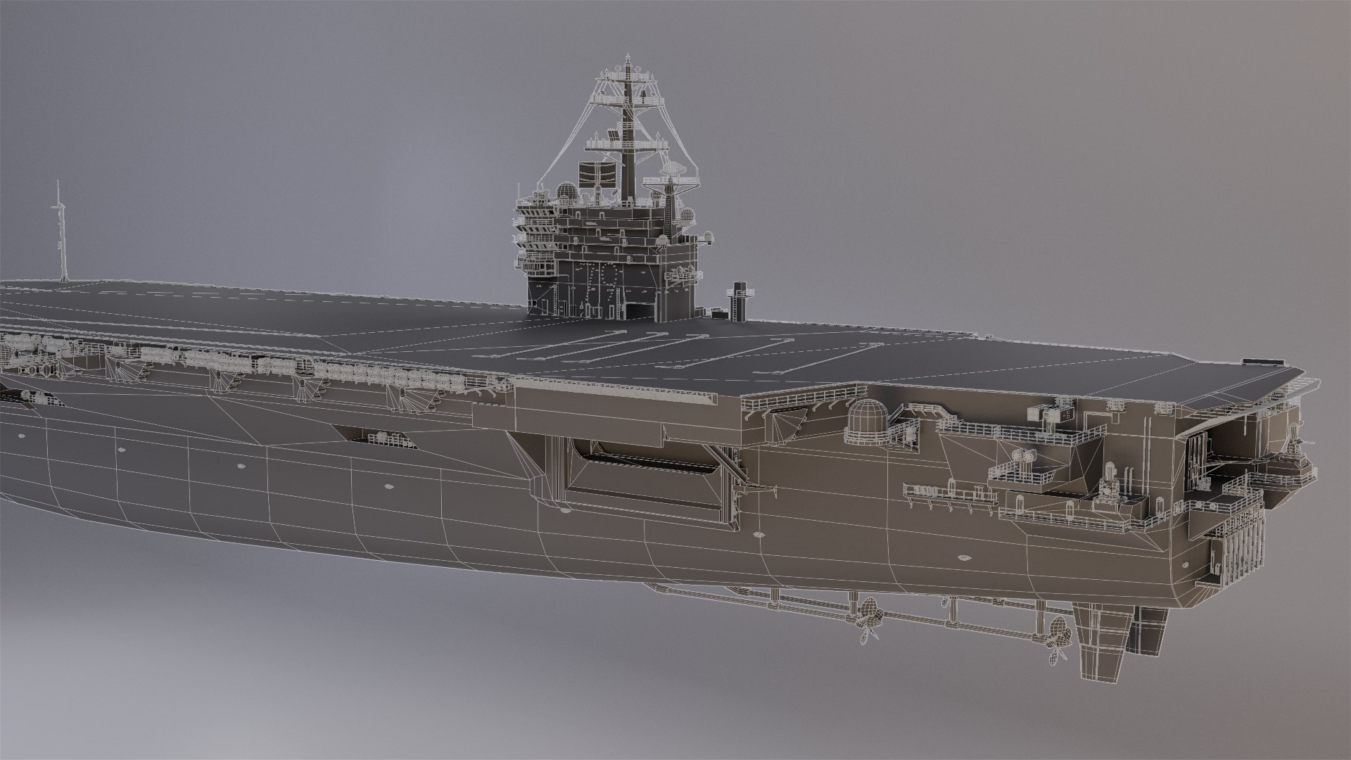 Aircraft Carrier 3D Model - TurboSquid 1566084