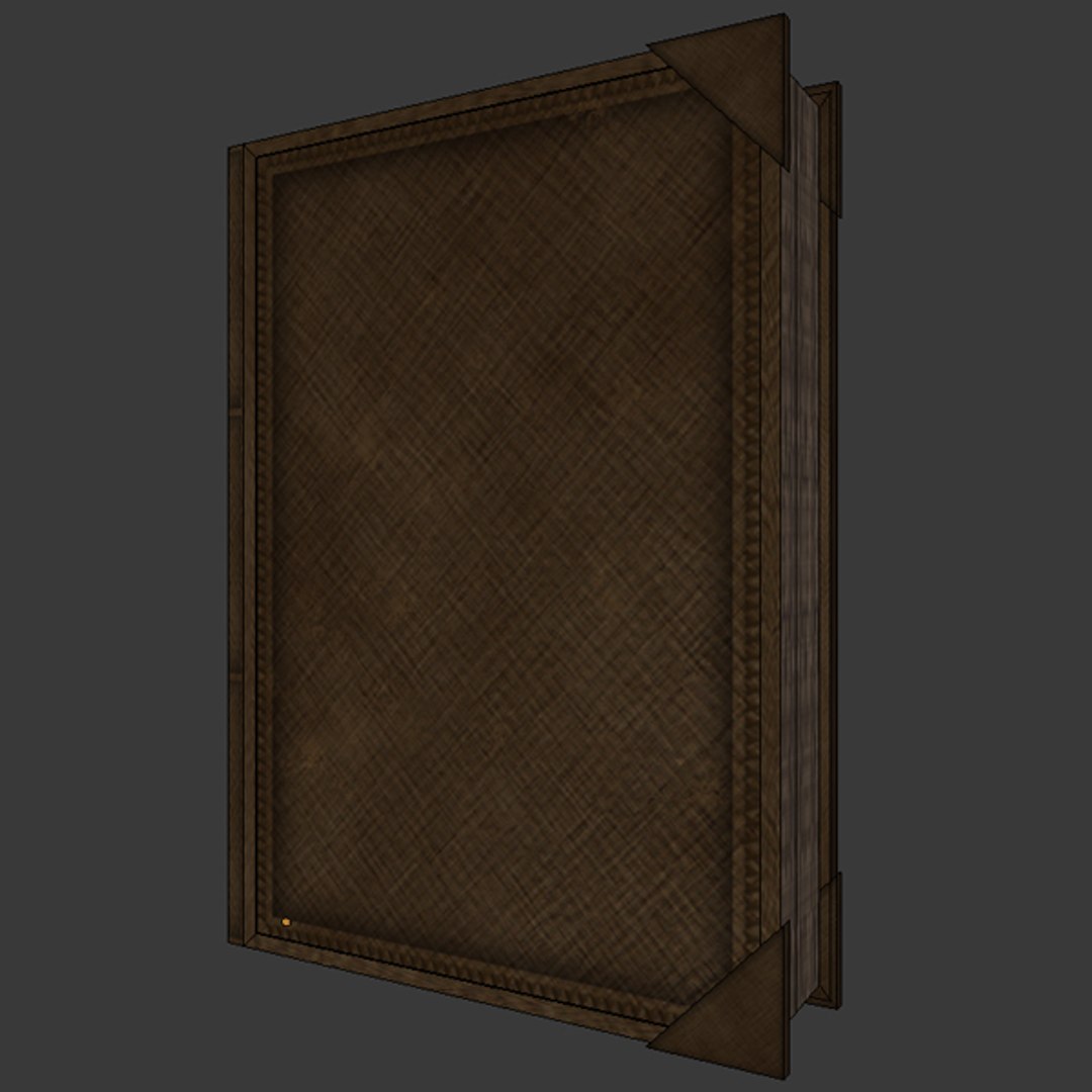 3D Old Book - TurboSquid 1220148