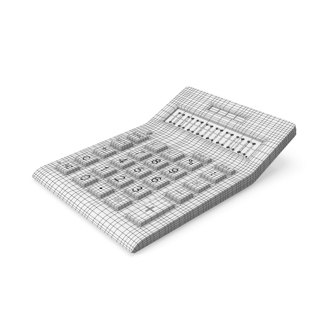 3D Calculator Model - TurboSquid 1868820