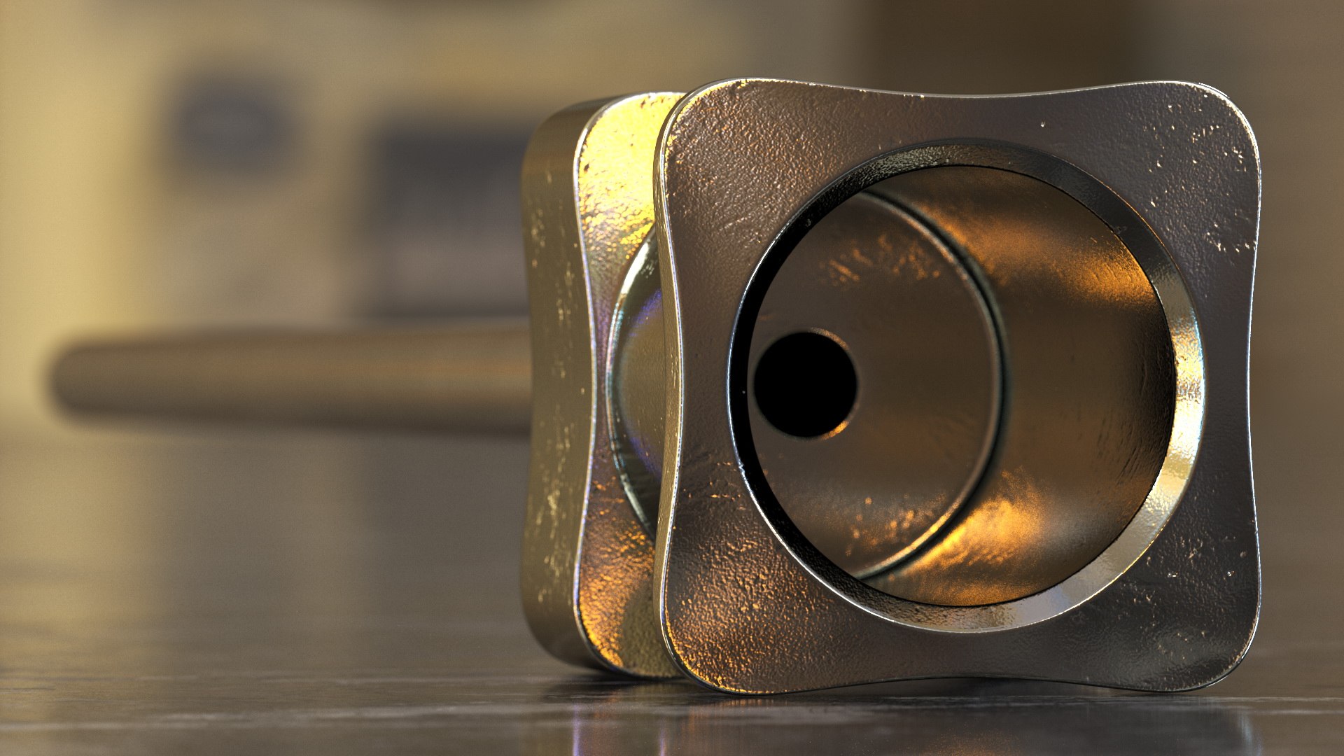 Hamilton Metal Hub Needle 3D Model - TurboSquid 1958475