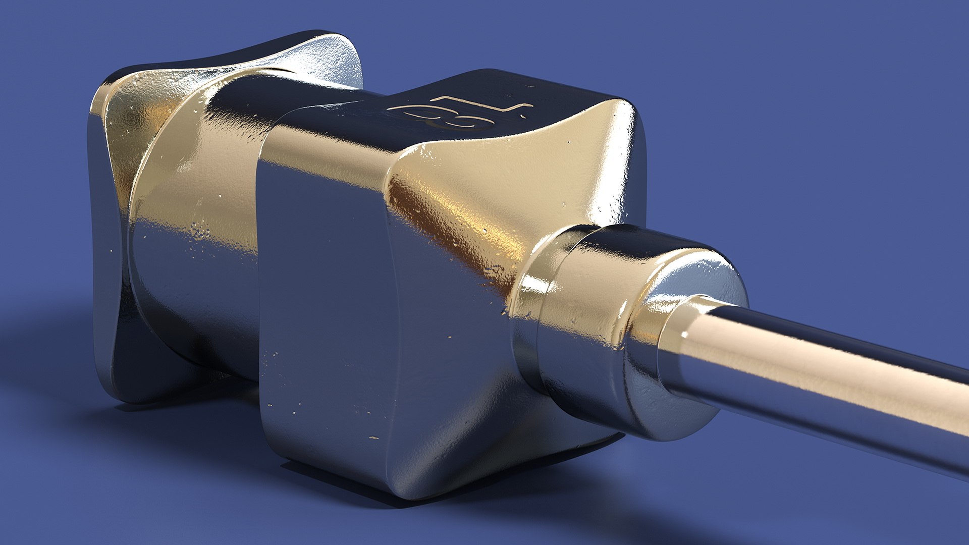 Hamilton Metal Hub Needle 3D Model - TurboSquid 1958475