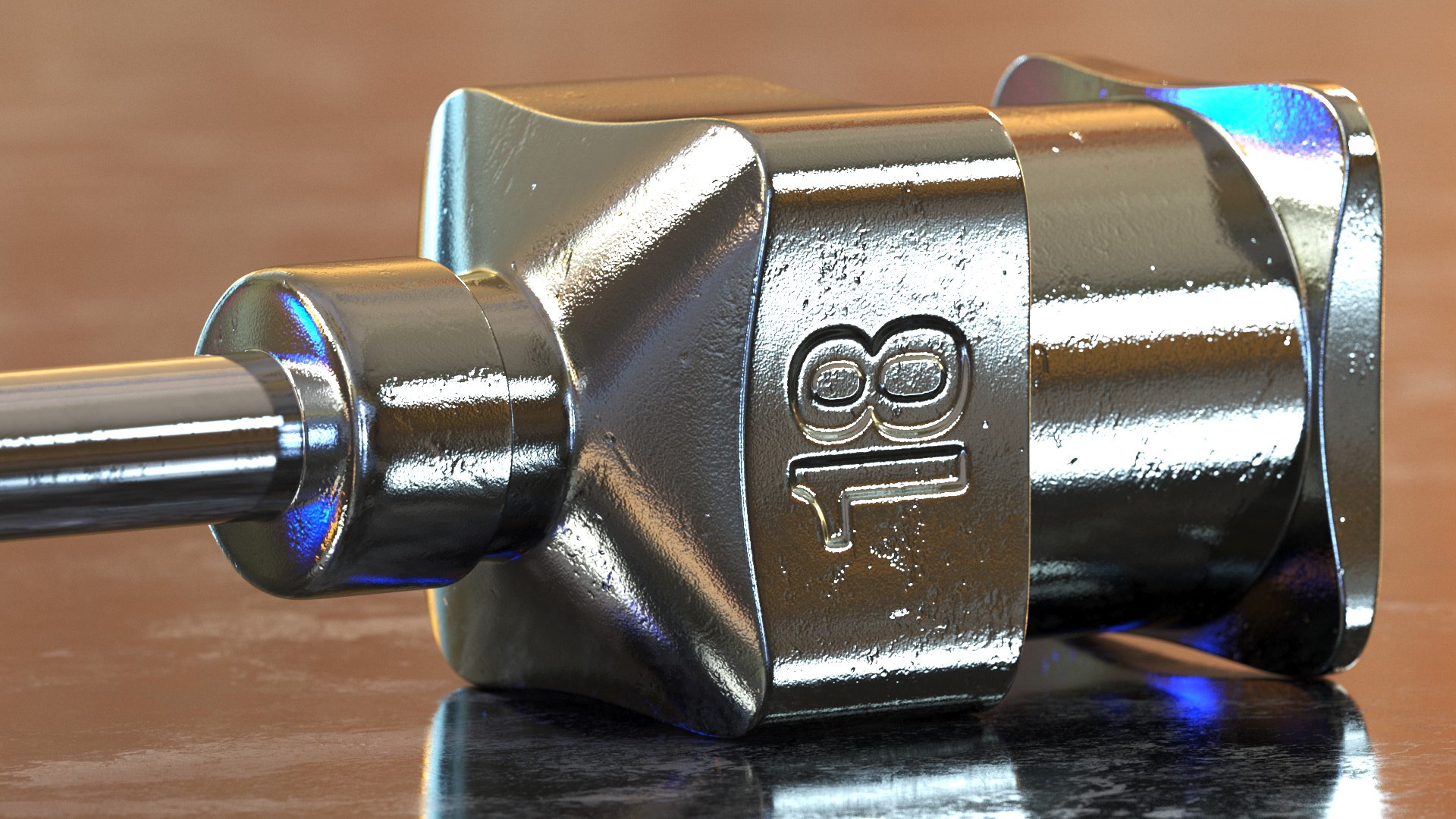 Hamilton Metal Hub Needle 3D Model - TurboSquid 1958475