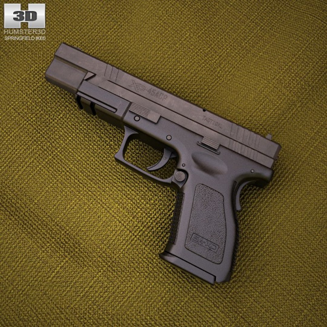 3d hs2000 springfield armory model