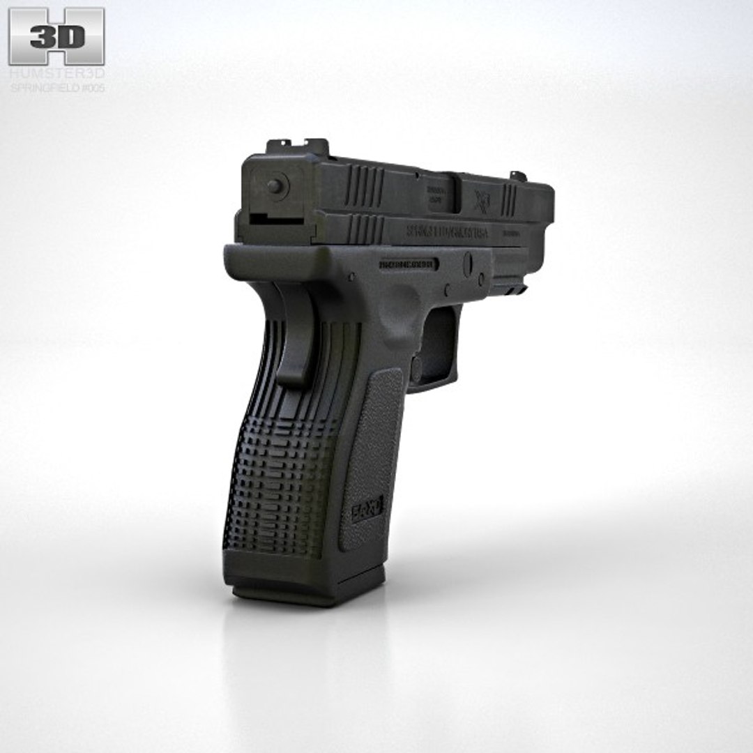 3d hs2000 springfield armory model