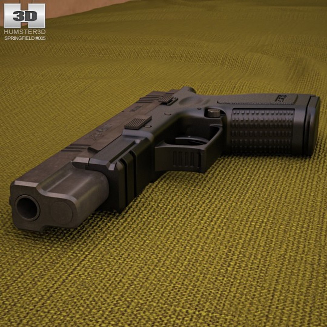 3d hs2000 springfield armory model