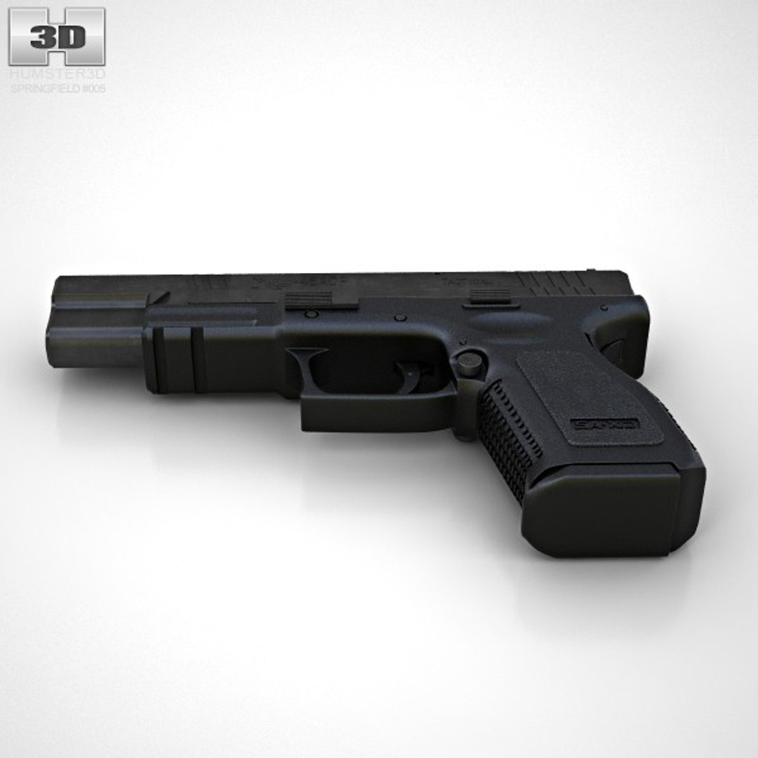 3d hs2000 springfield armory model