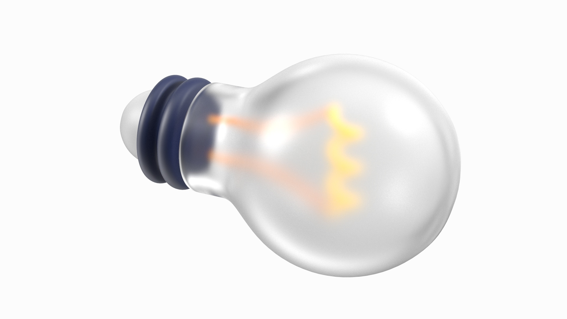 3D Idea Light Bulb Stylized Icon model - TurboSquid 2177349