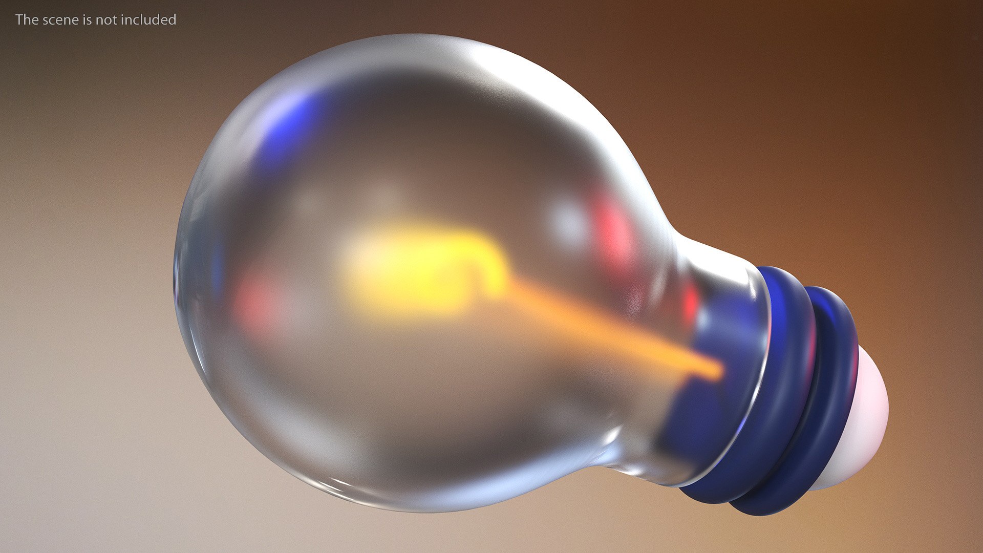 3D Idea Light Bulb Stylized Icon model - TurboSquid 2177349