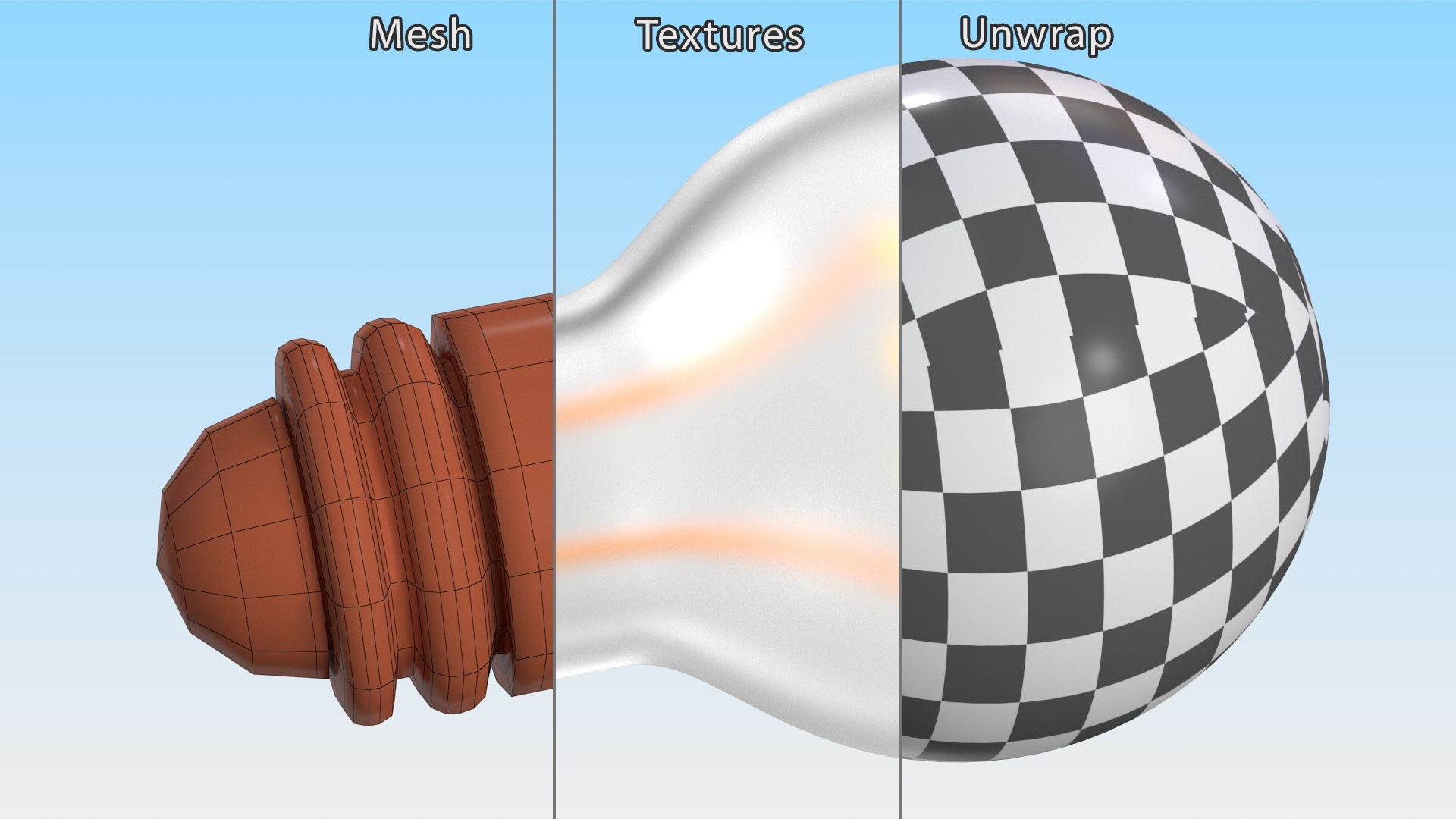 3D Idea Light Bulb Stylized Icon model - TurboSquid 2177349