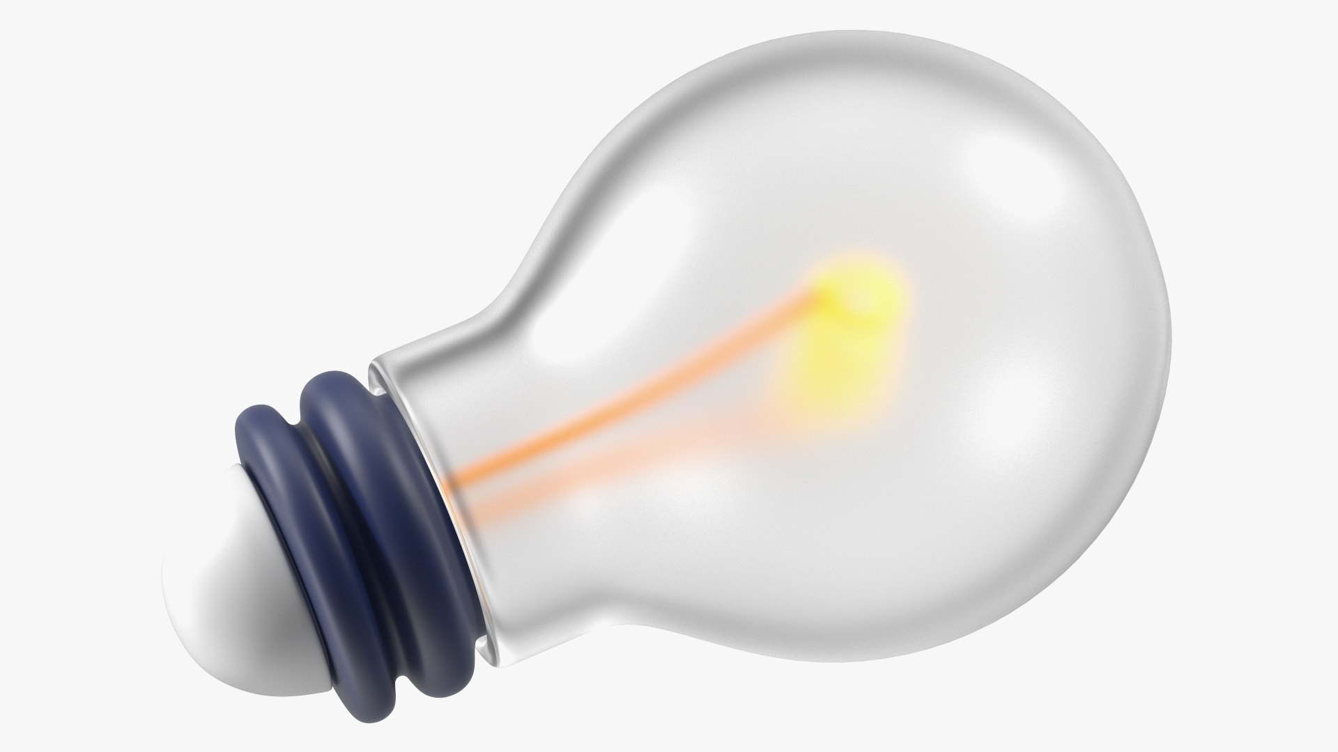 3D Idea Light Bulb Stylized Icon model - TurboSquid 2177349