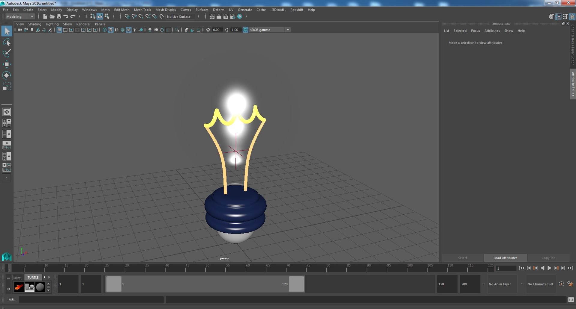 3D Idea Light Bulb Stylized Icon model - TurboSquid 2177349