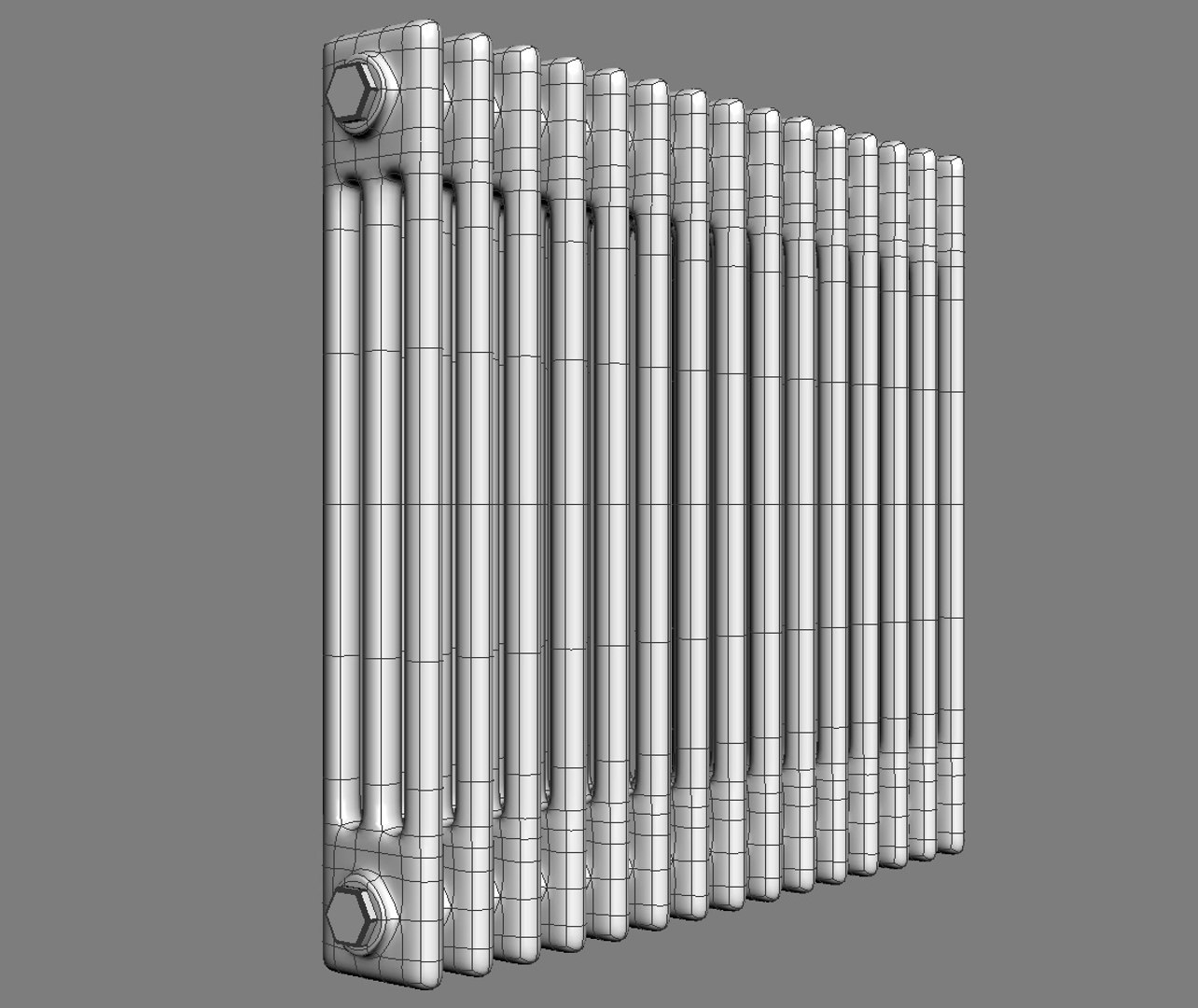 3d radiator heating
