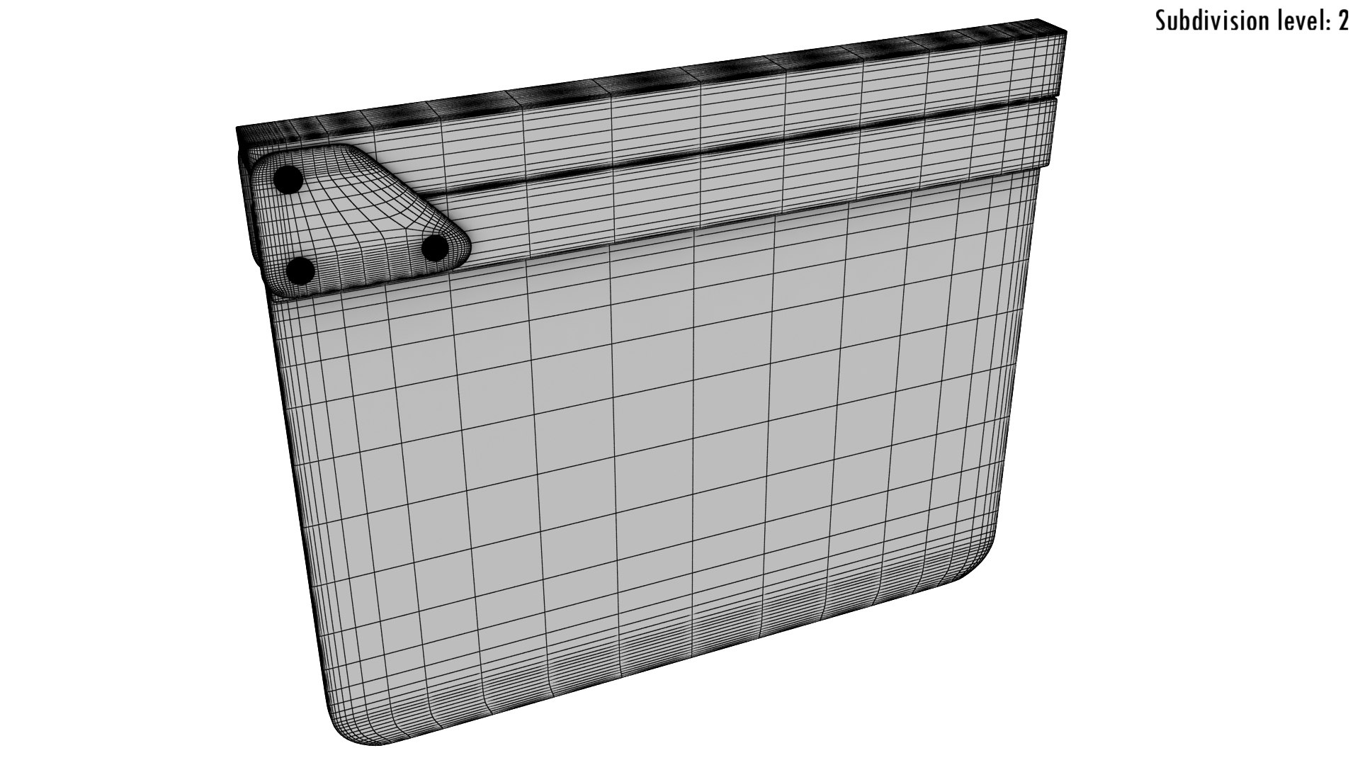 Black Movie Clapboard PBR 3D Model - TurboSquid 2265836