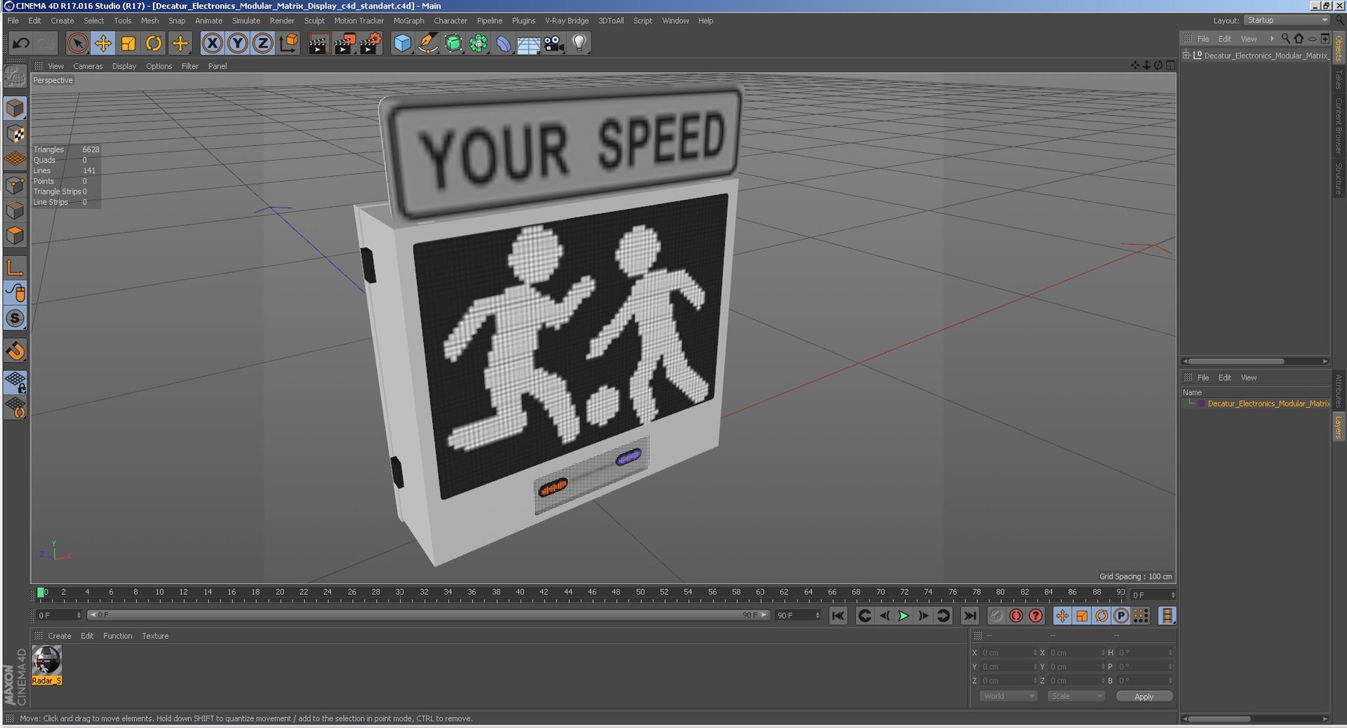 Decatur Electronics Modular Matrix 3D Model - TurboSquid 1631517