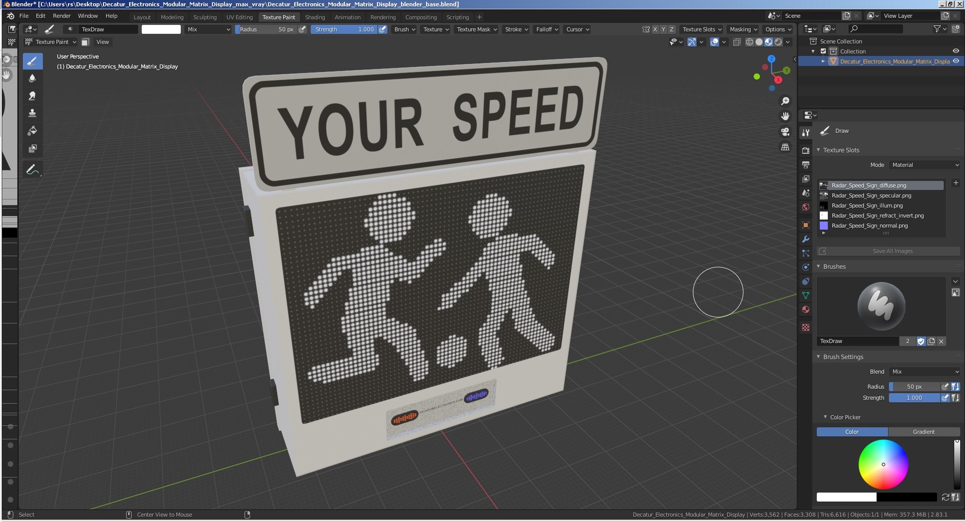 Decatur Electronics Modular Matrix 3D Model - TurboSquid 1631517