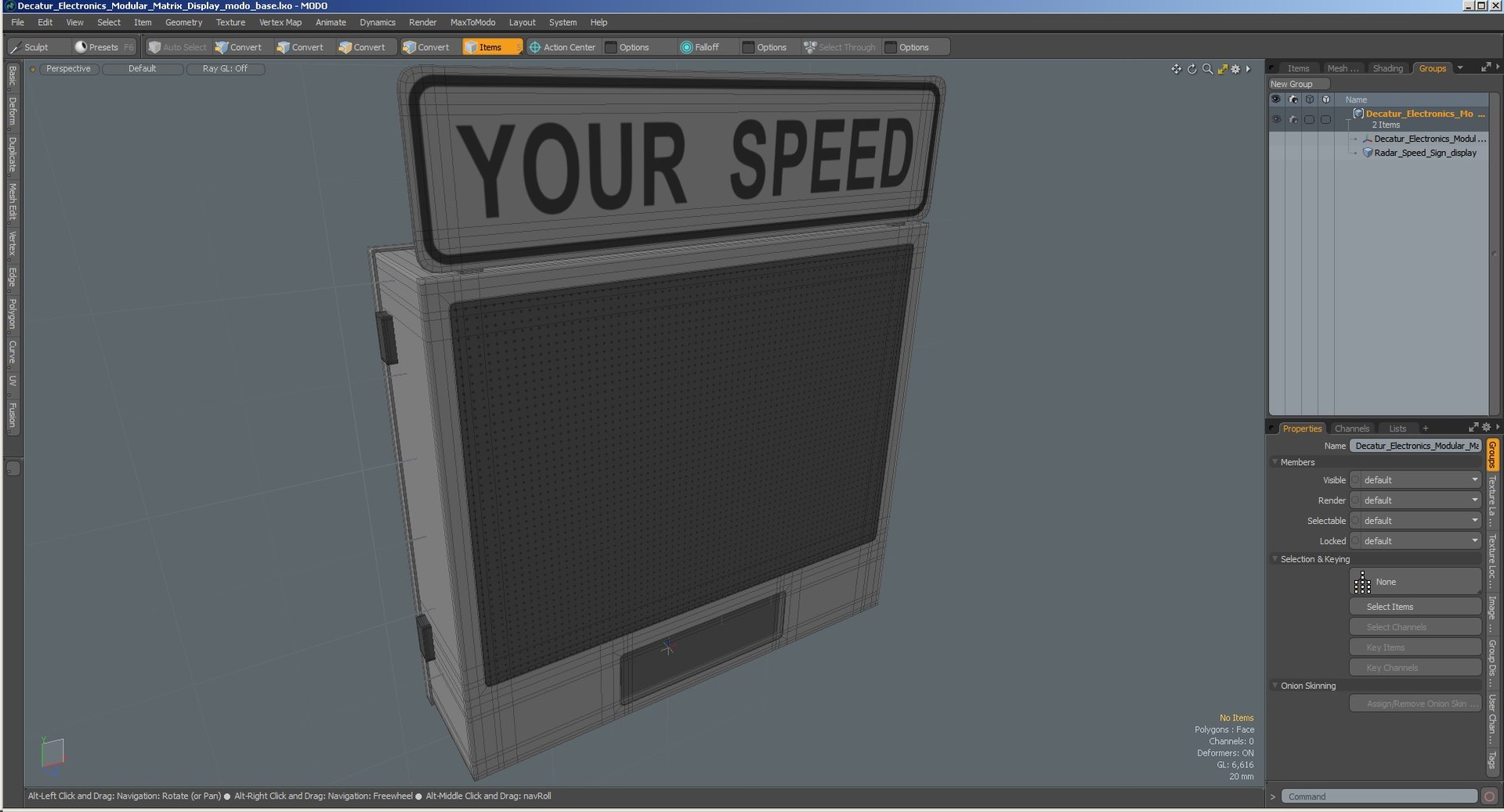 Decatur Electronics Modular Matrix 3D Model - TurboSquid 1631517