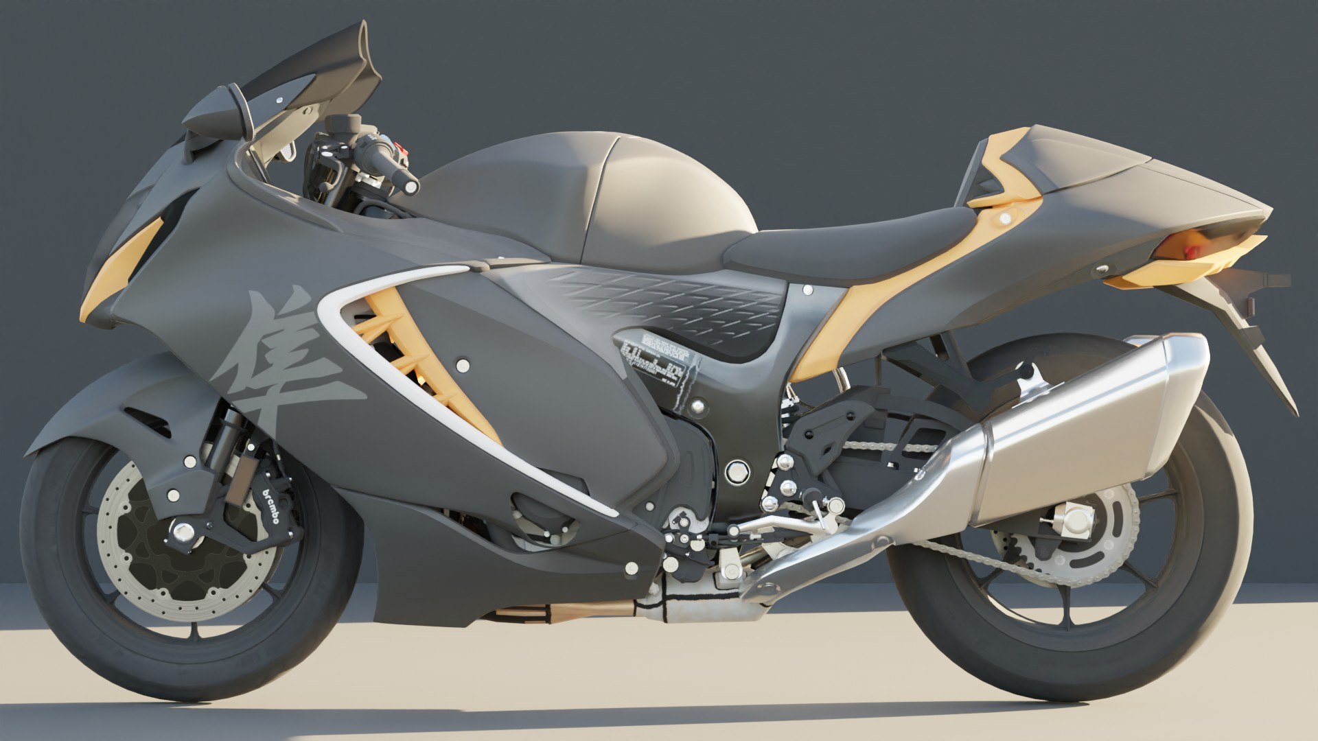 3D Suzuki Hayabusa - TurboSquid 2379834