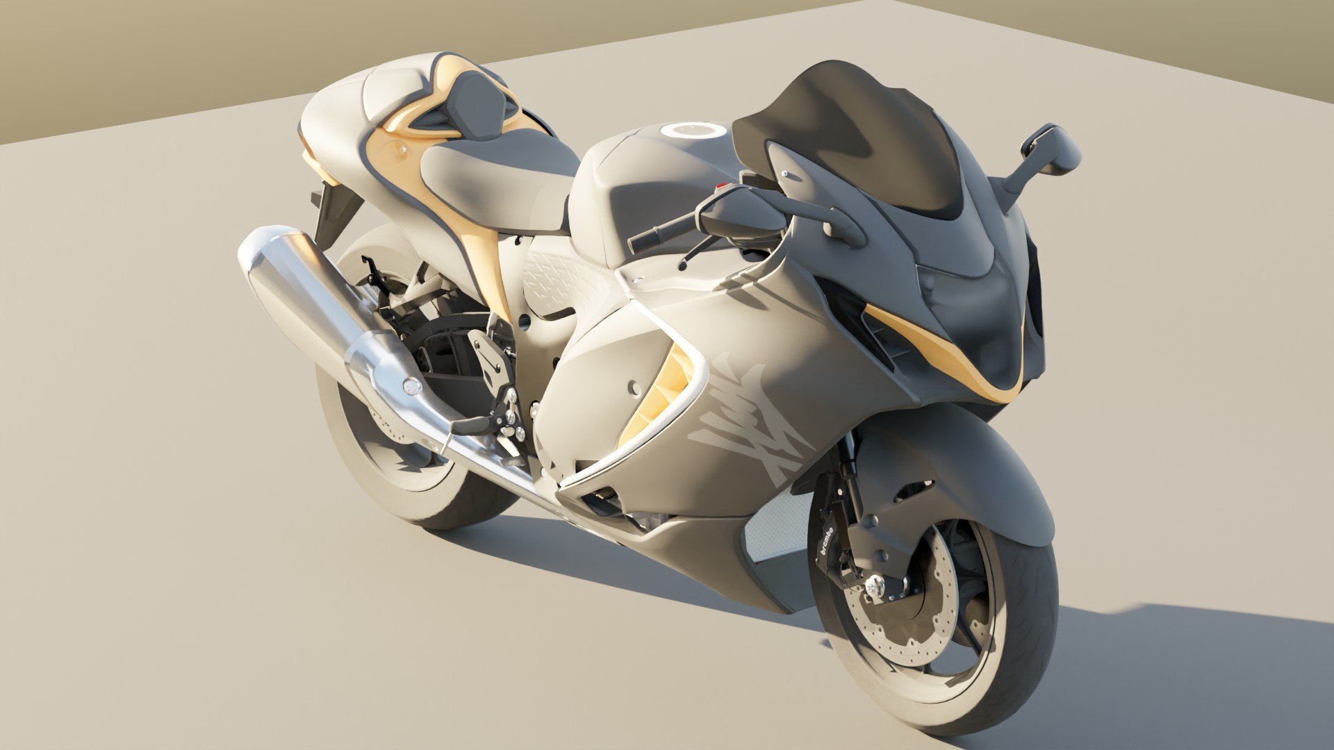 3D Suzuki Hayabusa - TurboSquid 2379834