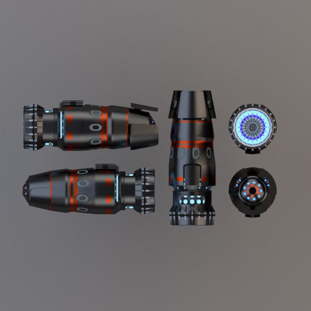 3d Spaceship Star Drive