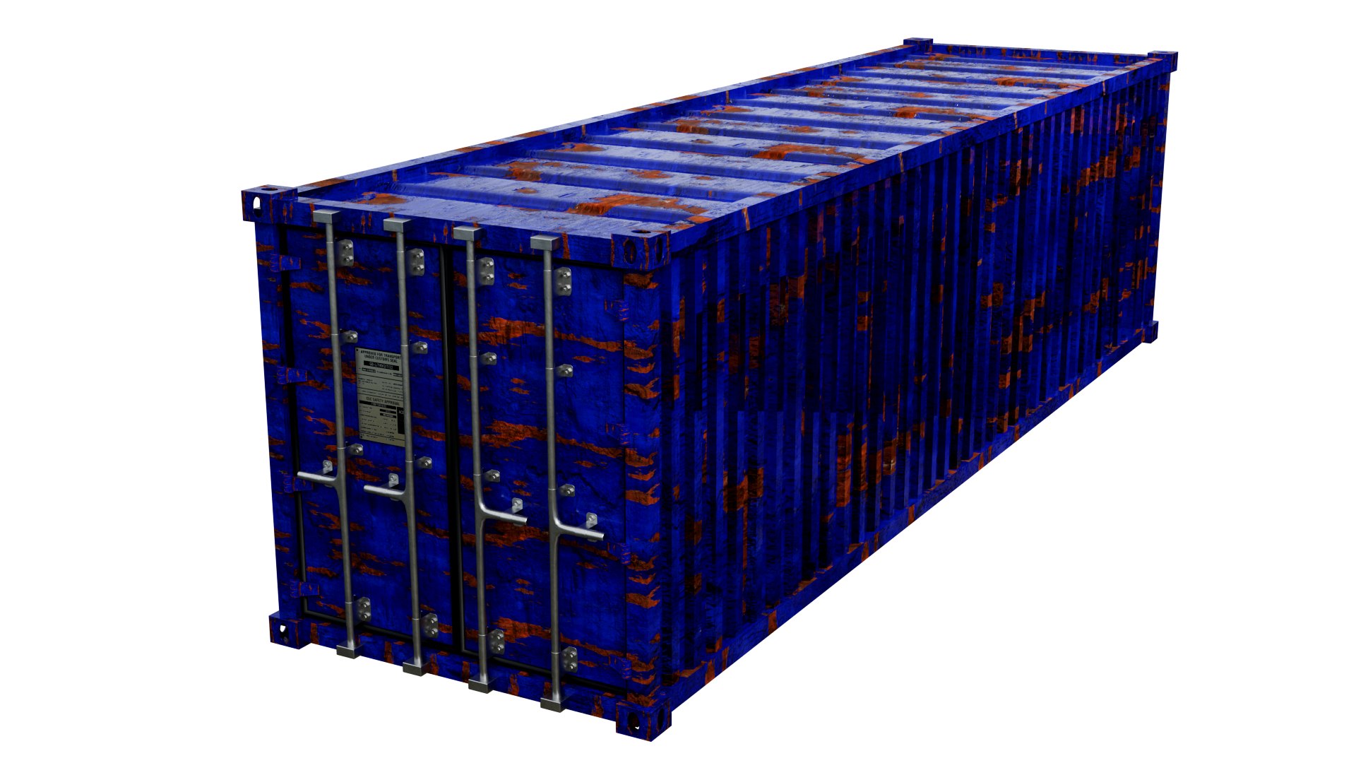 Shipping Container Model - TurboSquid 2108373