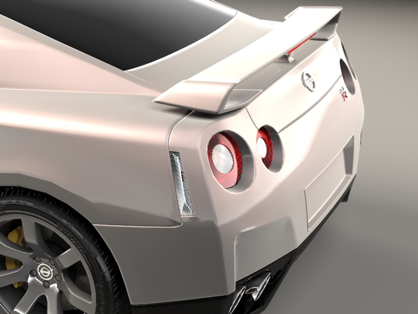 Nissan Gt-r 3D Model - TurboSquid 1343053