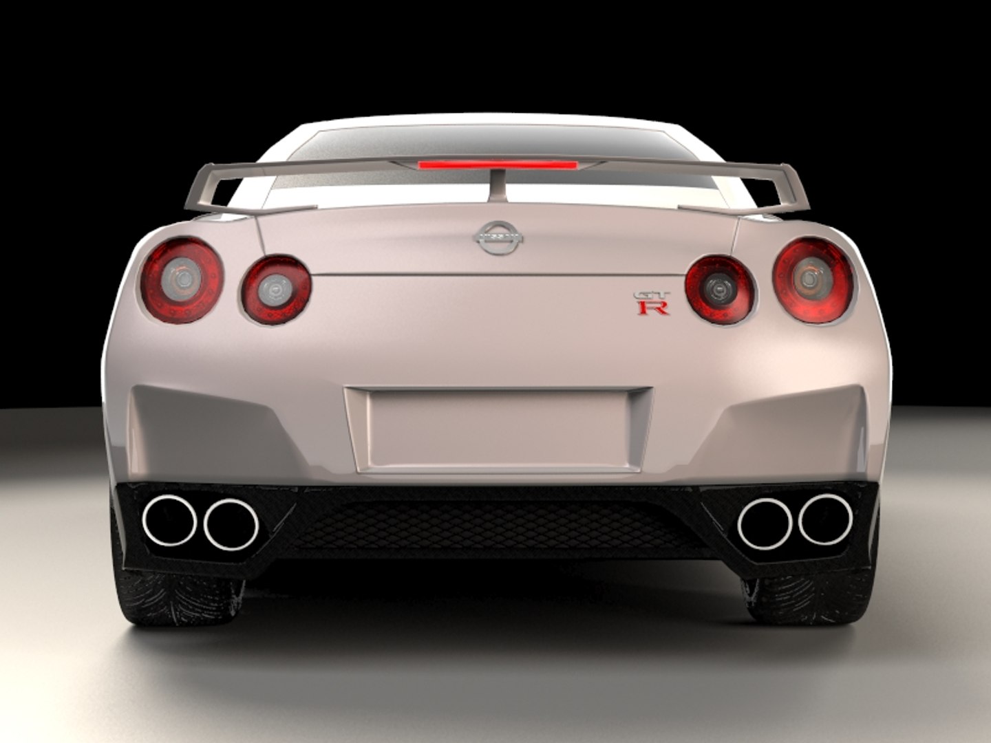 Nissan Gt-r 3D Model - TurboSquid 1343053