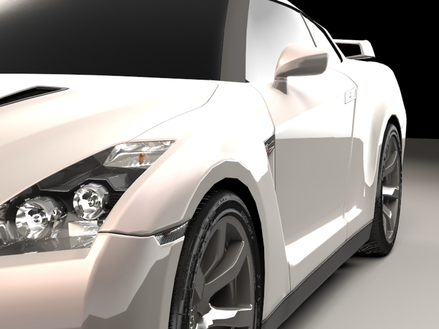 Nissan Gt-r 3D Model - TurboSquid 1343053