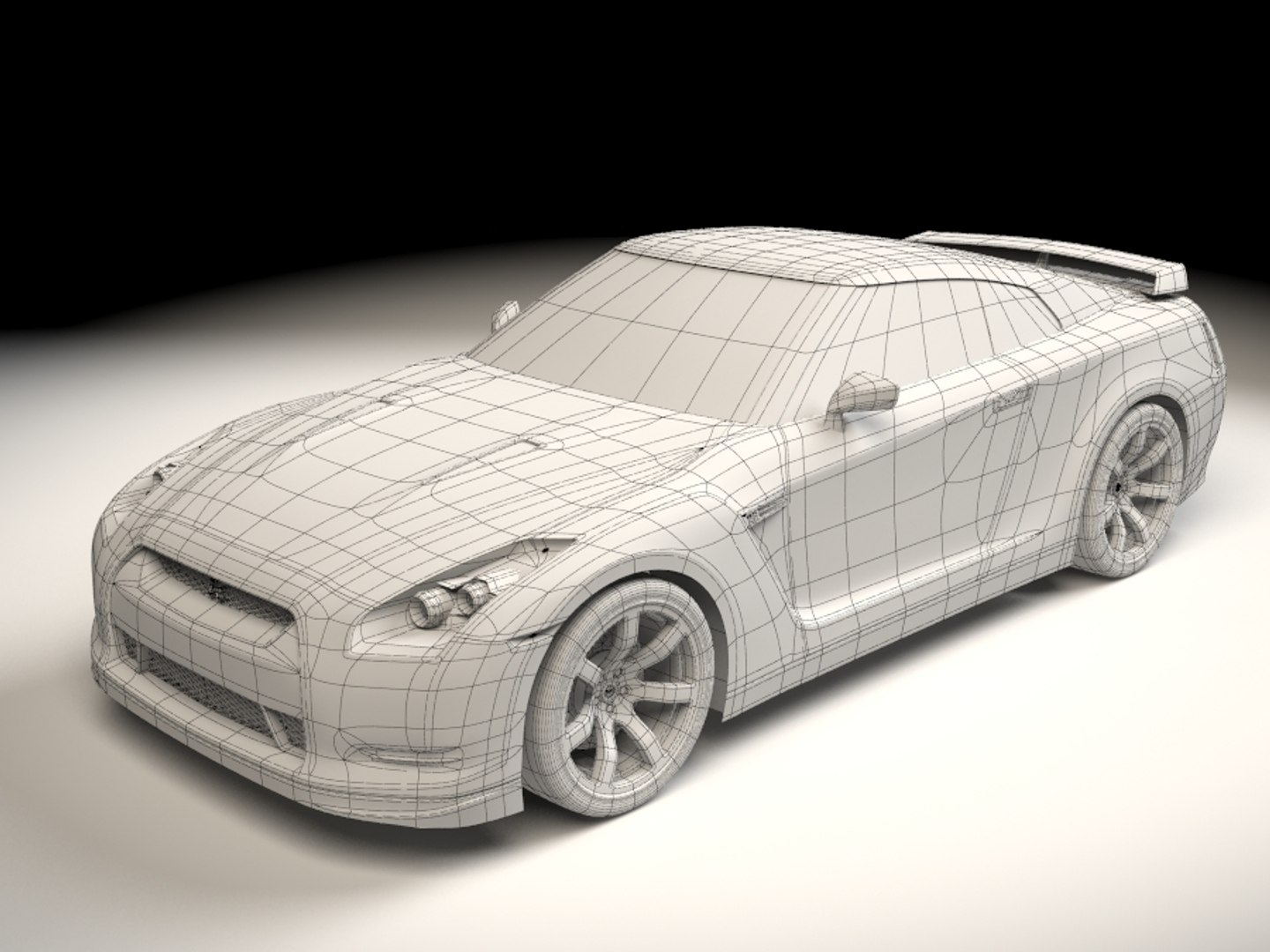 Nissan Gt-r 3D Model - TurboSquid 1343053