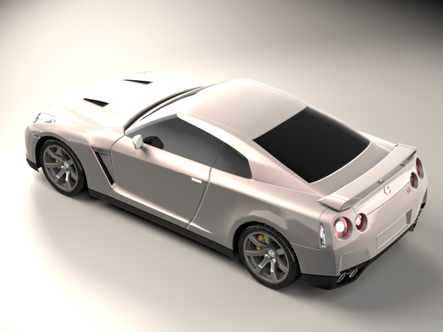 Nissan Gt-r 3D Model - TurboSquid 1343053